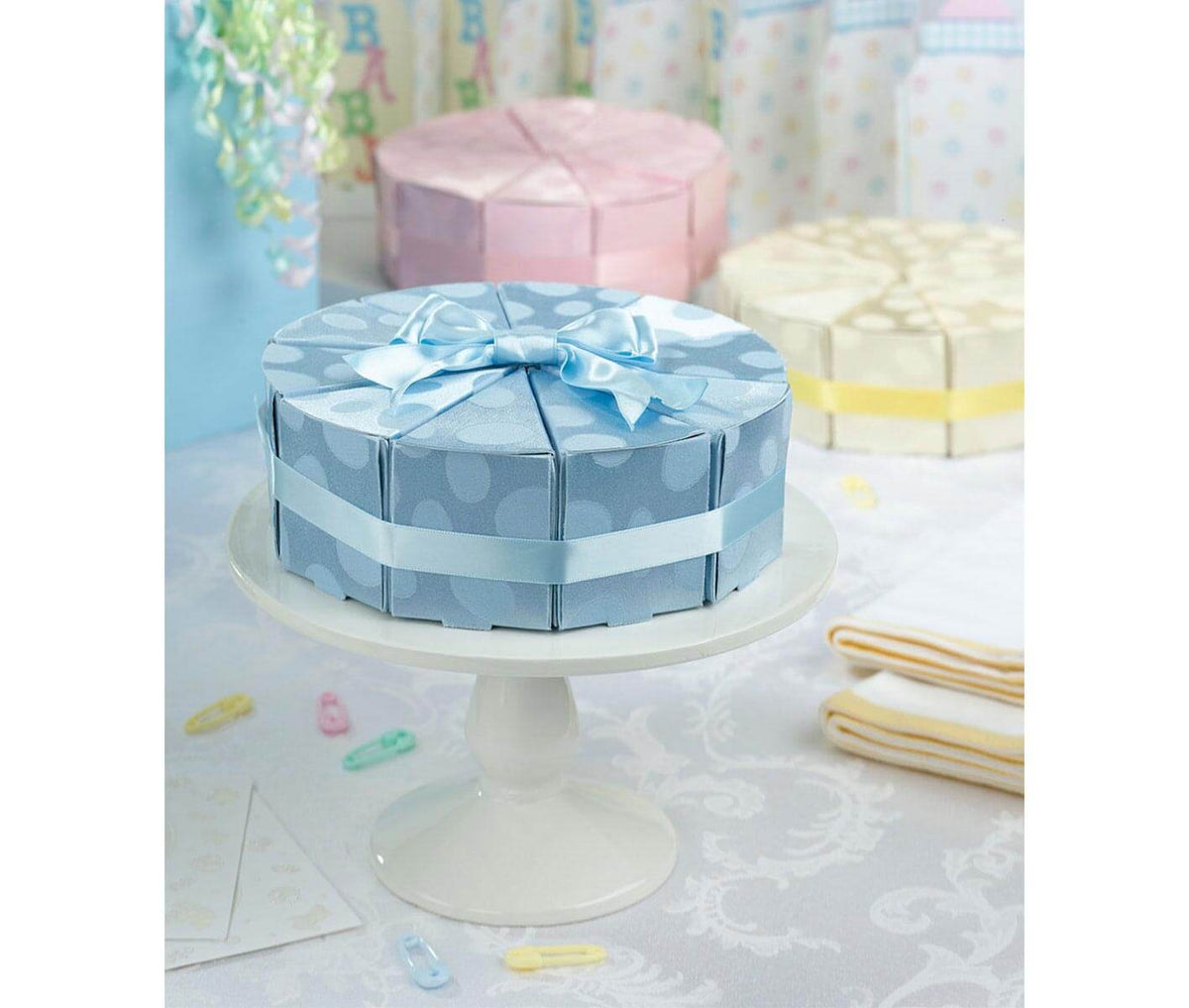 10 Blue Cake Slice Boxes – Avant-Garde Impressions