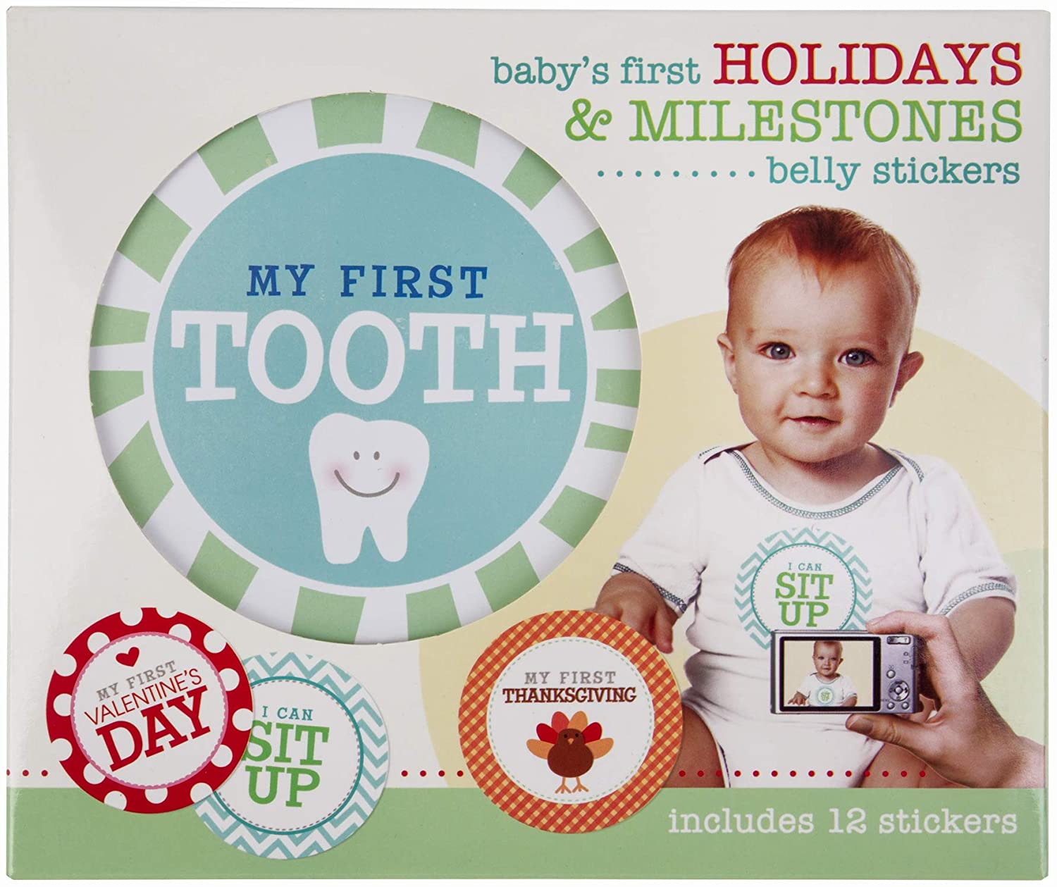 First Year Milestones and Holidays Baby Belly Stickers – Avant-Garde ...