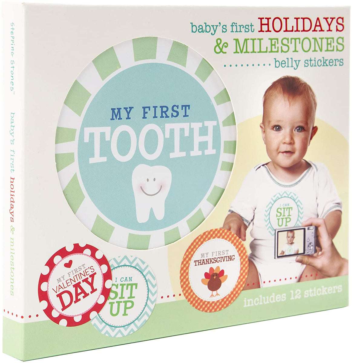 First Year Milestones and Holidays Baby Belly Stickers – Avant-Garde ...