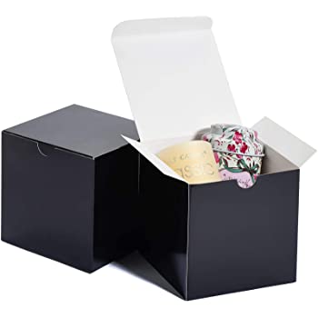 Black Square Favor Boxes Value Pack - 100 ct. – Avant-Garde Impressions